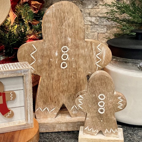 Holiday | Last One Wood Gingerbread Man Large | Poshmark
